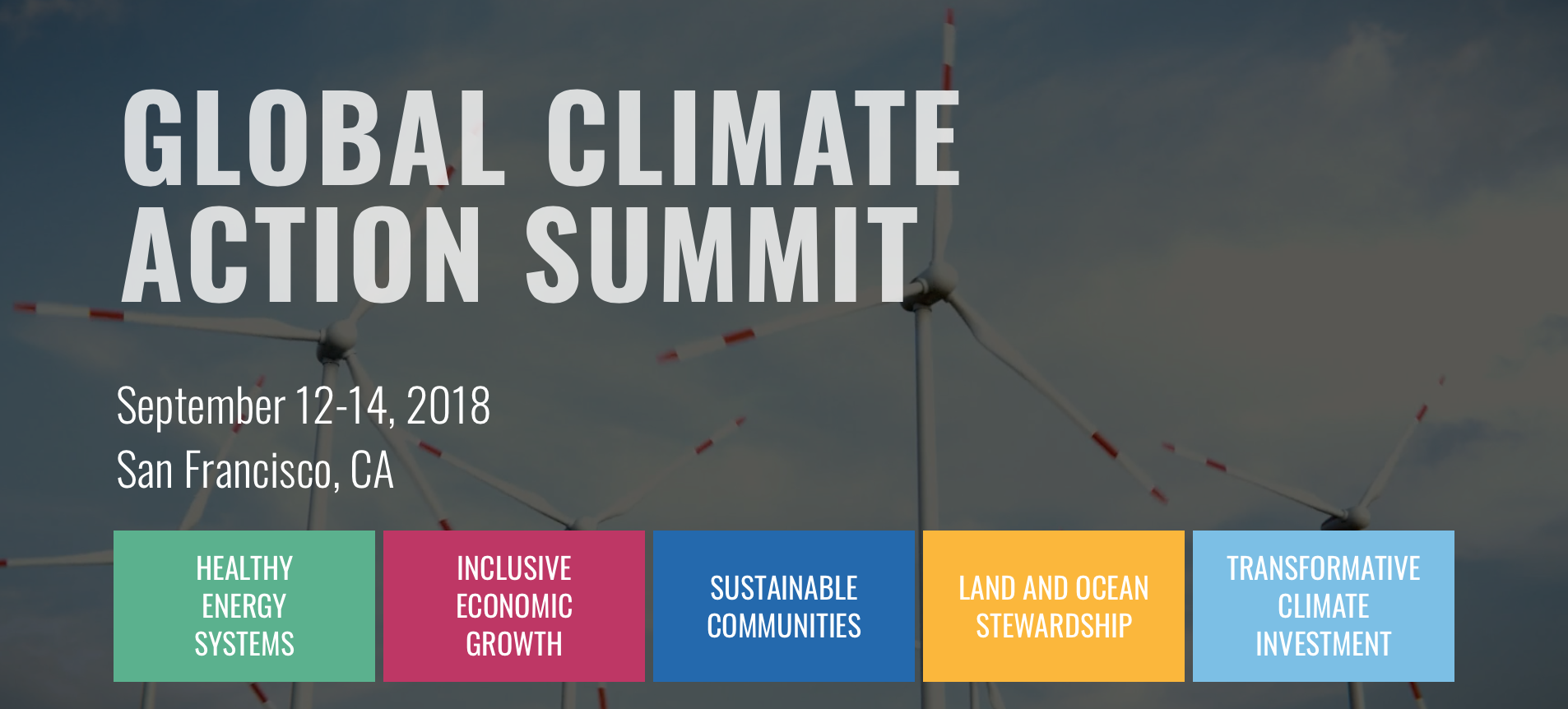 Global Climate Action Summit | GAB Report